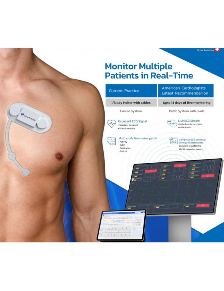 7-Day Holter ECG Test by Maxtech | Continuous Heart Tracking