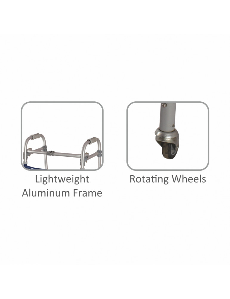 Buy Walker With Wheels - Maxtechhealth
